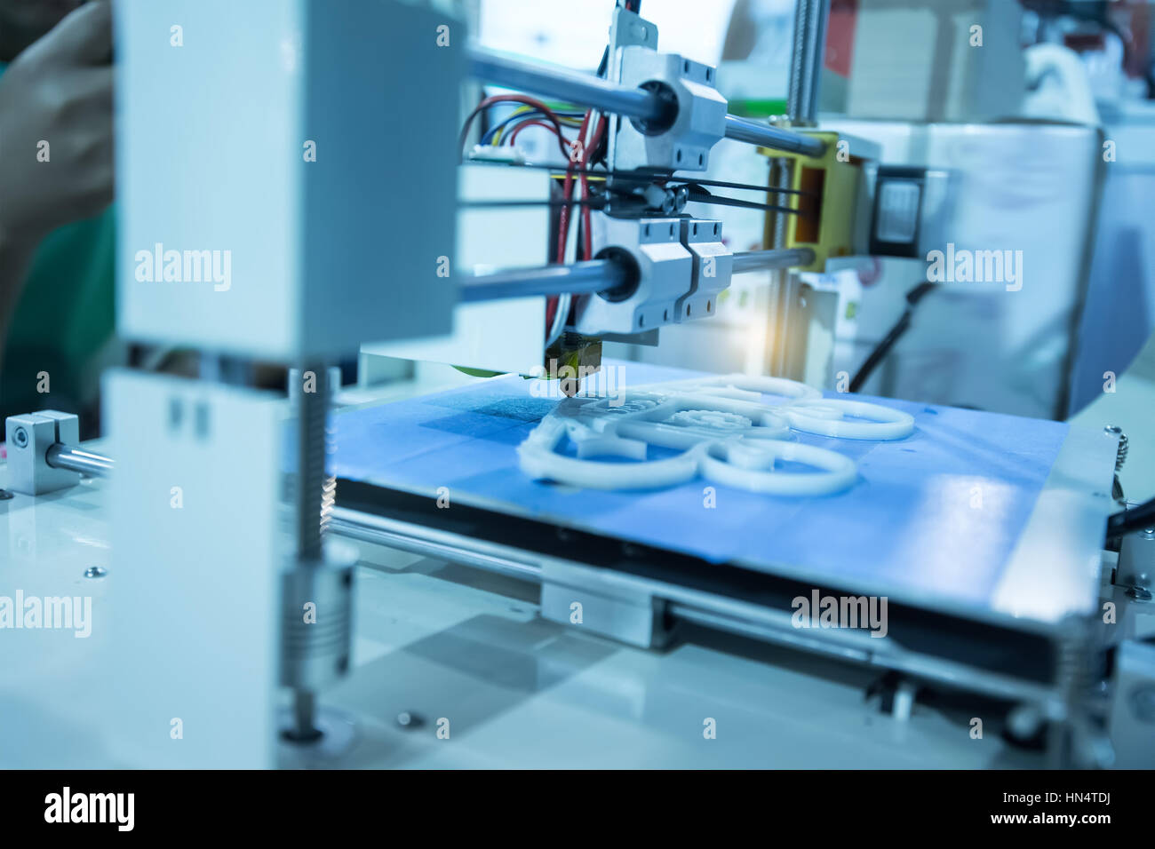 Three dimensional printing machine Stock Photo - Alamy