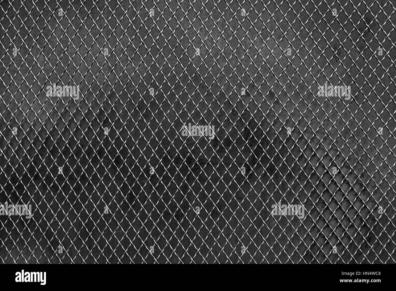 Old metal railing detail of a grid safety, security Stock Photo - Alamy