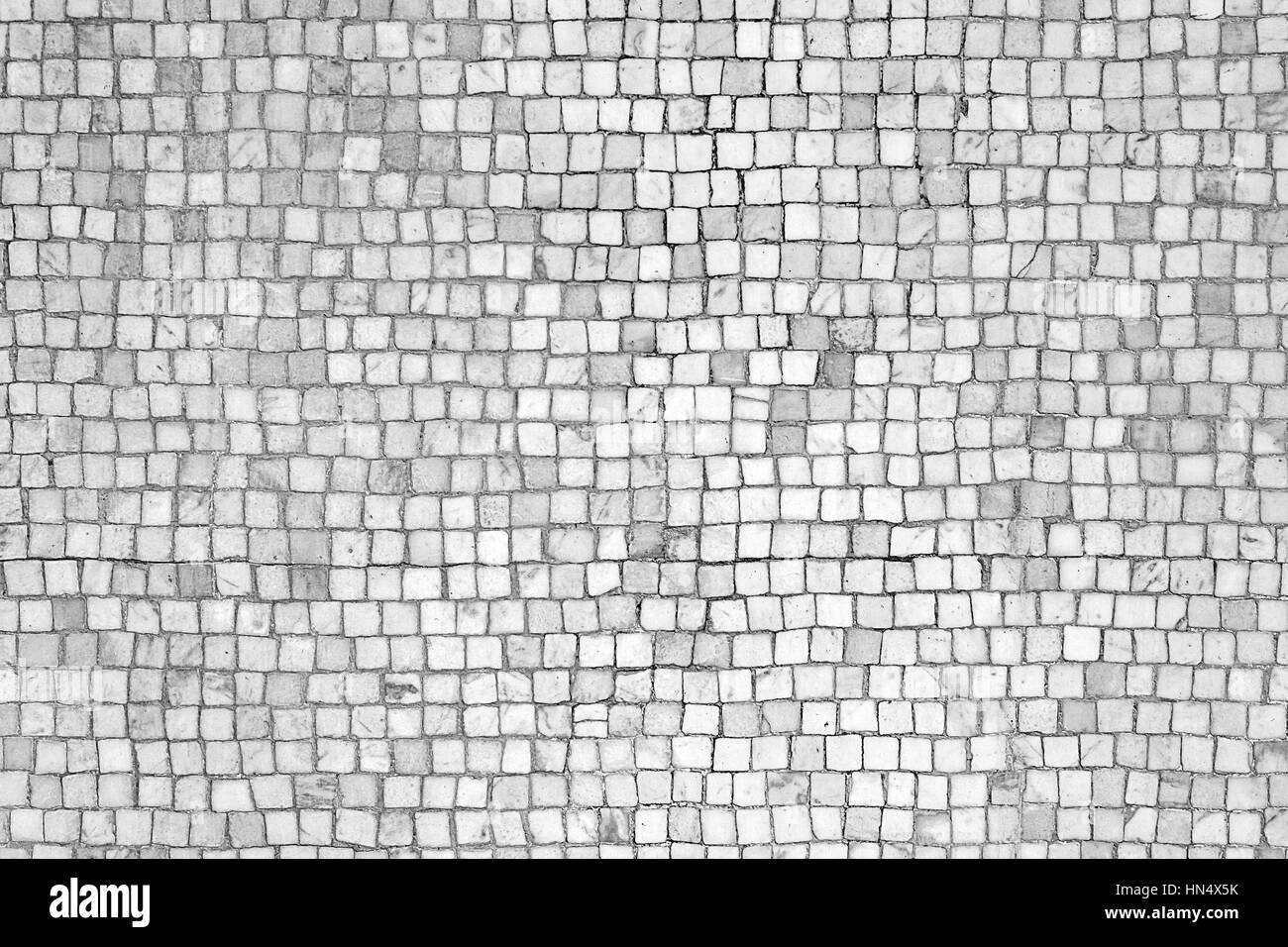 Floor tile mosaic of gray squares, construction Stock Photo - Alamy