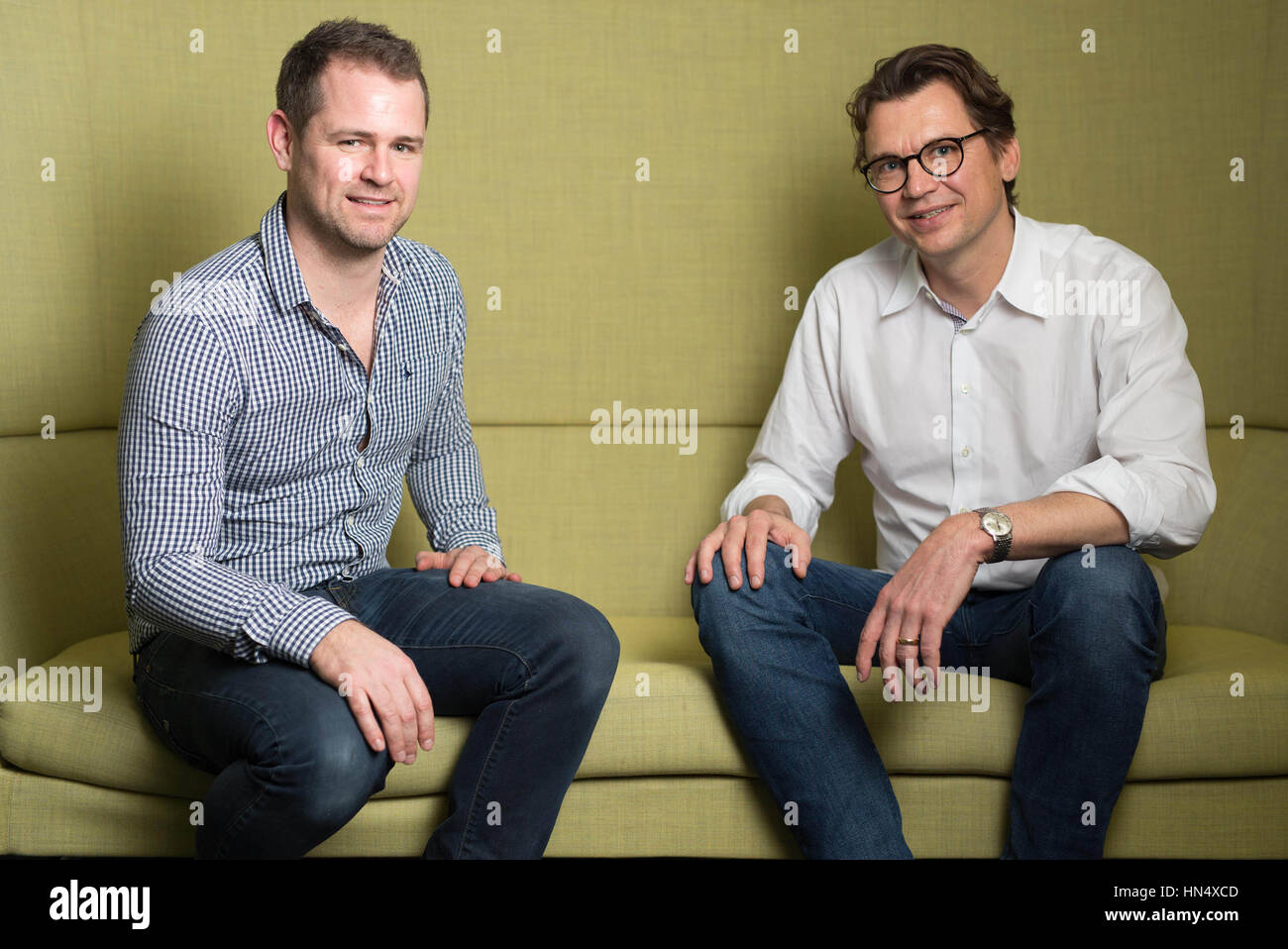 EDITORIAL USE ONLY (Left to right) Chris Holbrook, founder ... EDITORIAL USE ONLY (Left to right) Chris Holbrook, founder ...