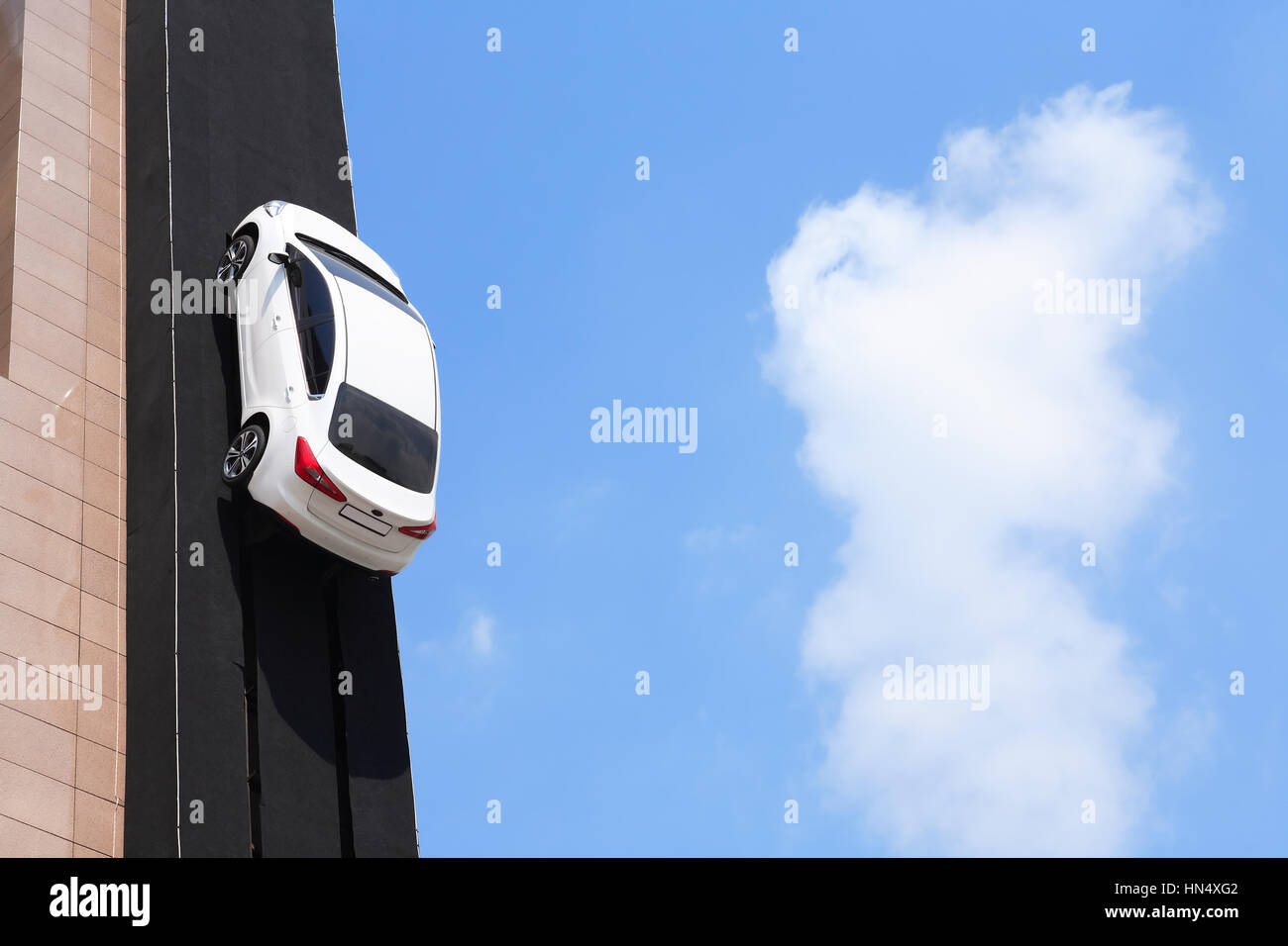 Car on the wall hi-res stock photography and images - Alamy