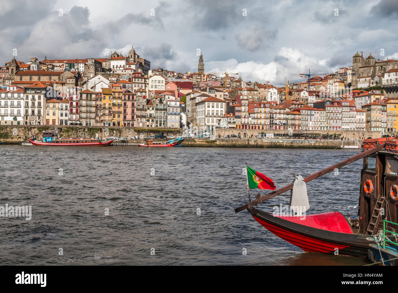 Panoramic view of Porto Stock Photo - Alamy