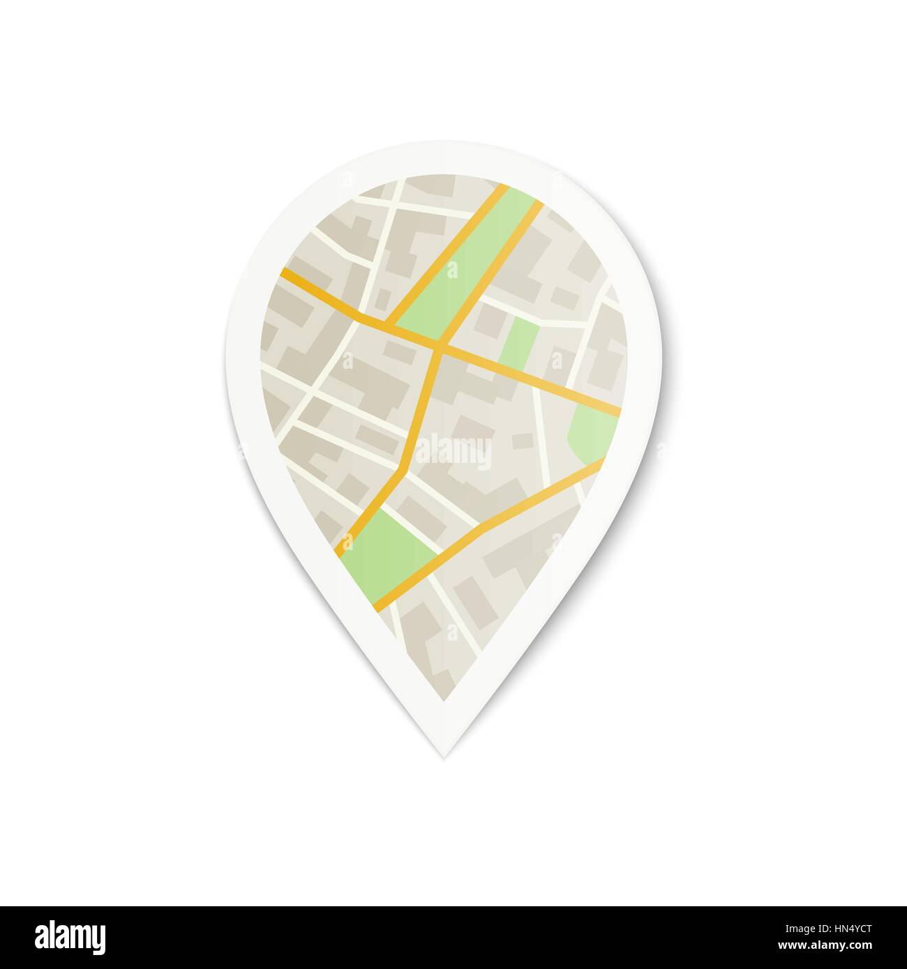 Realistic city design Cut Out Stock Images & Pictures - Alamy