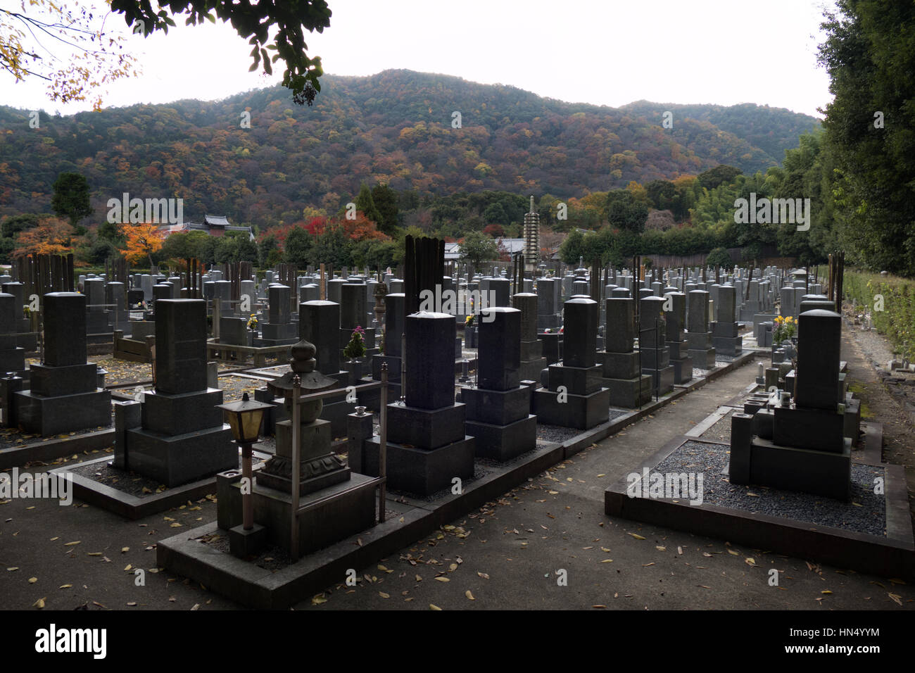 Grave graveyard japan japanese hi-res stock photography and images - Alamy