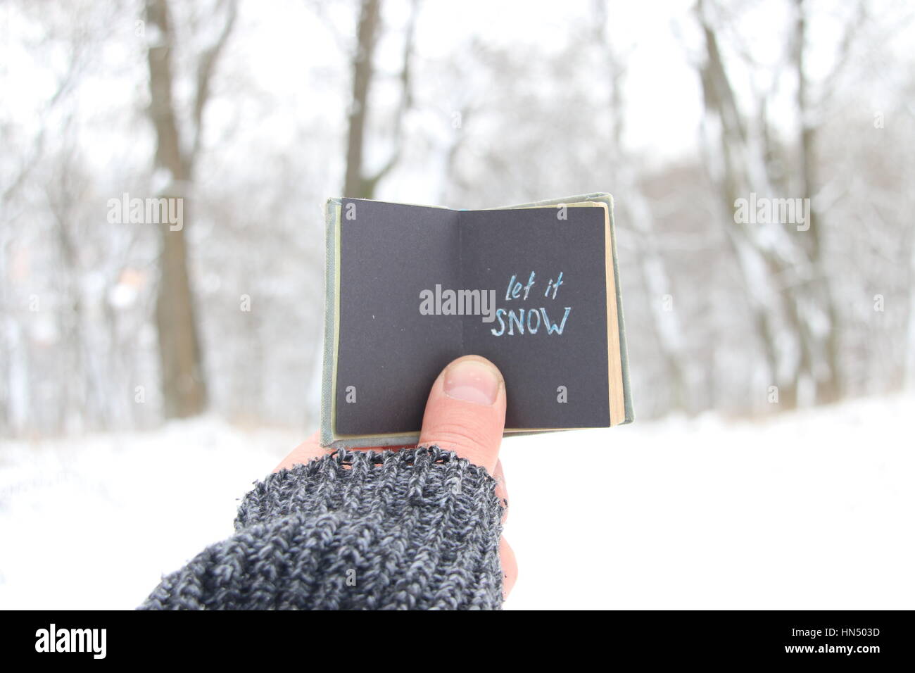 Let snow hi-res stock photography and images - Alamy