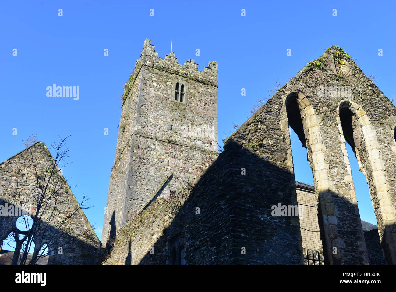 Greyfriars medieval friary greyfriars medieval friary hi-res stock ...