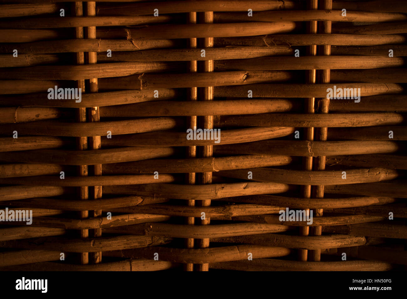 Close up texture background of wicker basket weave Stock Photo - Alamy