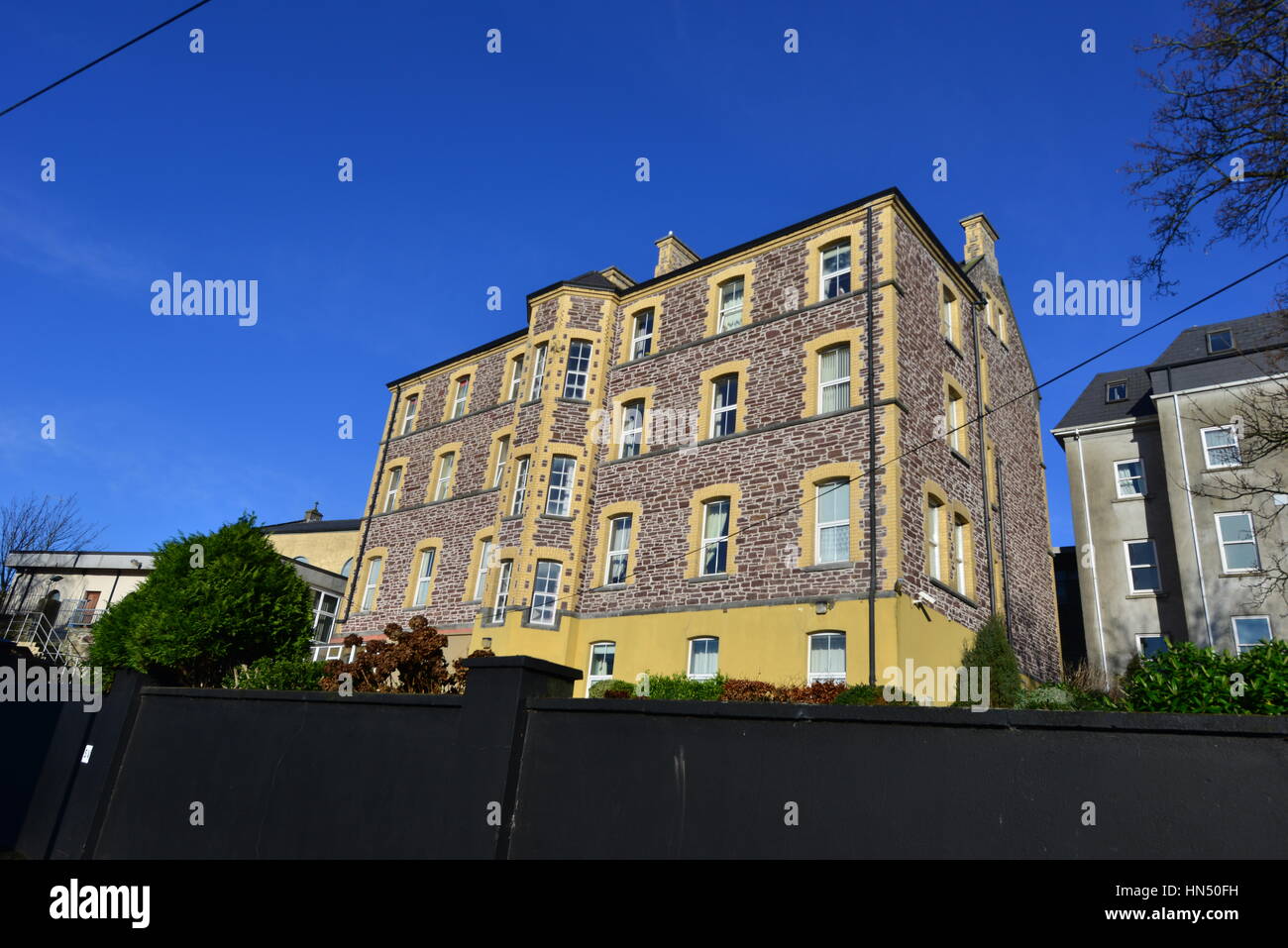 A multi storey house in Ireland Stock Photo - Alamy