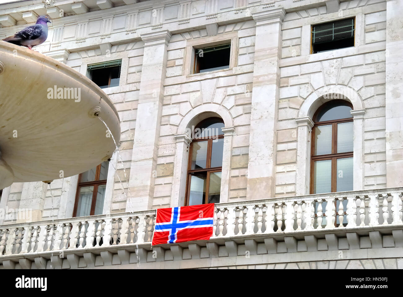The Municipality of Padua exposes the Norwegian flag in solidarity with ...