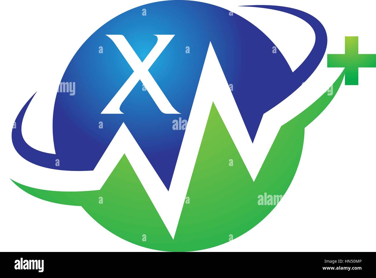 Medical Initial X Stock Vector Image & Art - Alamy