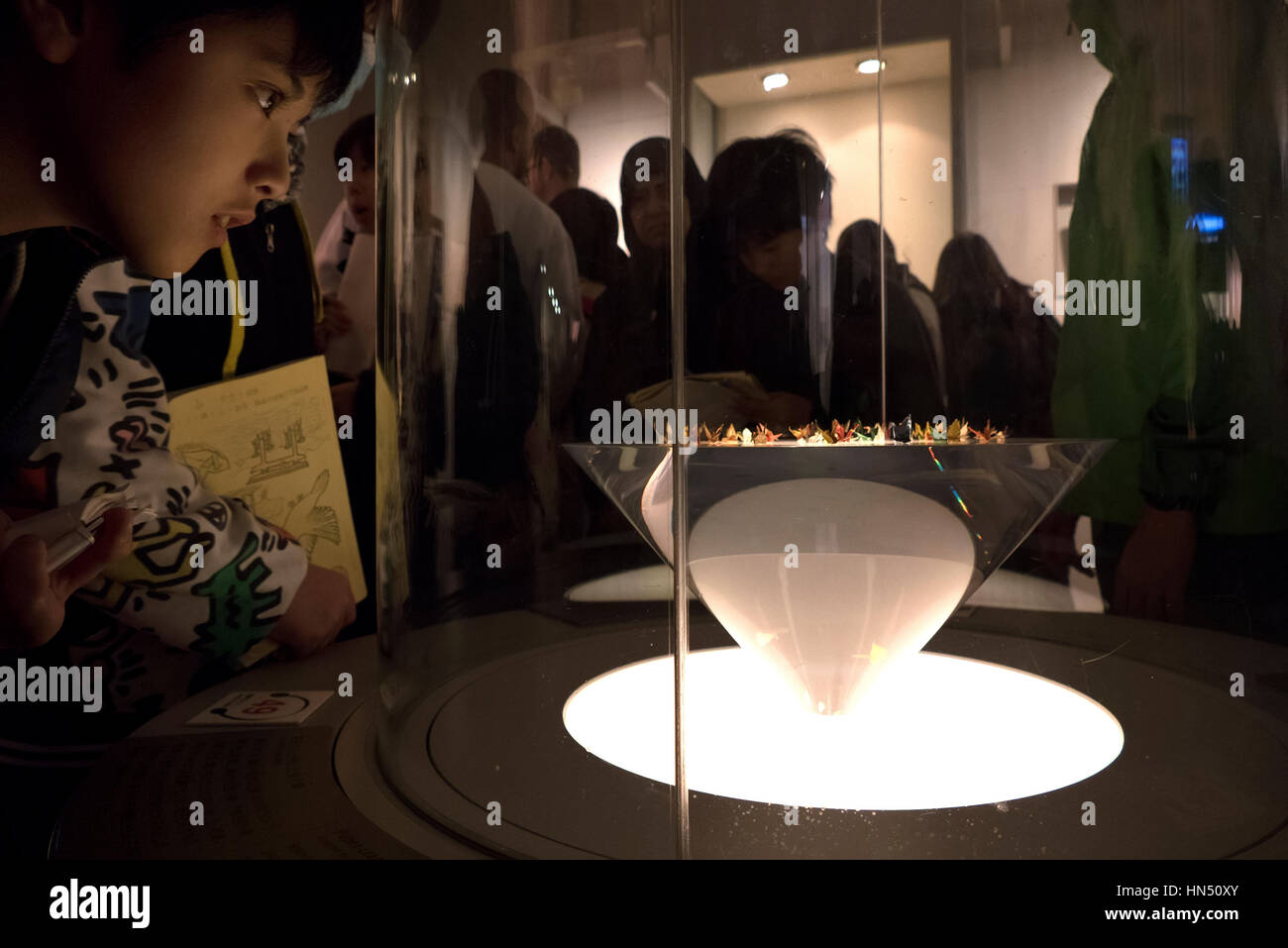 Hiroshima Peace Memorial Museum in the Peace Memorial Park. Hiroshima ...