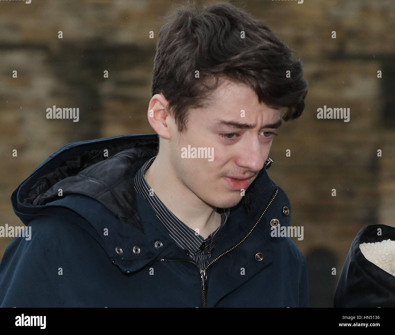 Michael March arrives at Newcastle Crown Court, sitting at Moot Hall ...