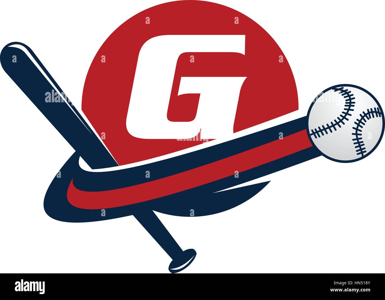Base Ball Letter G Stock Vector Image & Art - Alamy