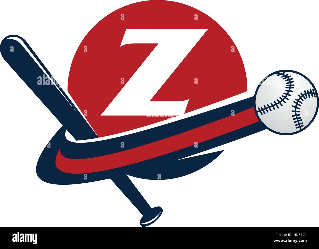 Base Ball Letter Z Stock Vector Image & Art - Alamy