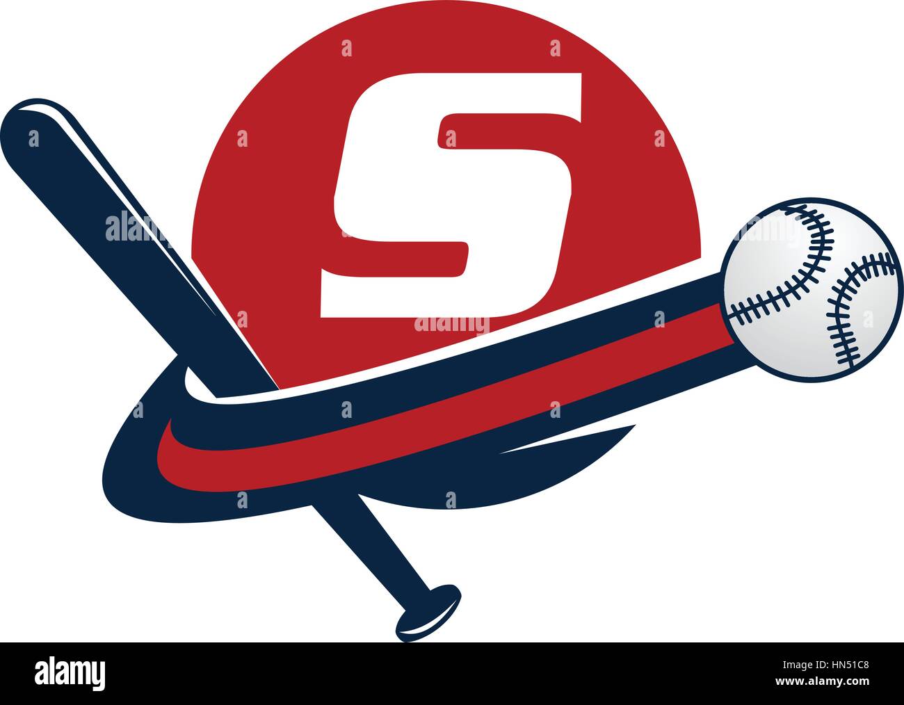 Base Ball Letter S Stock Vector Image & Art - Alamy