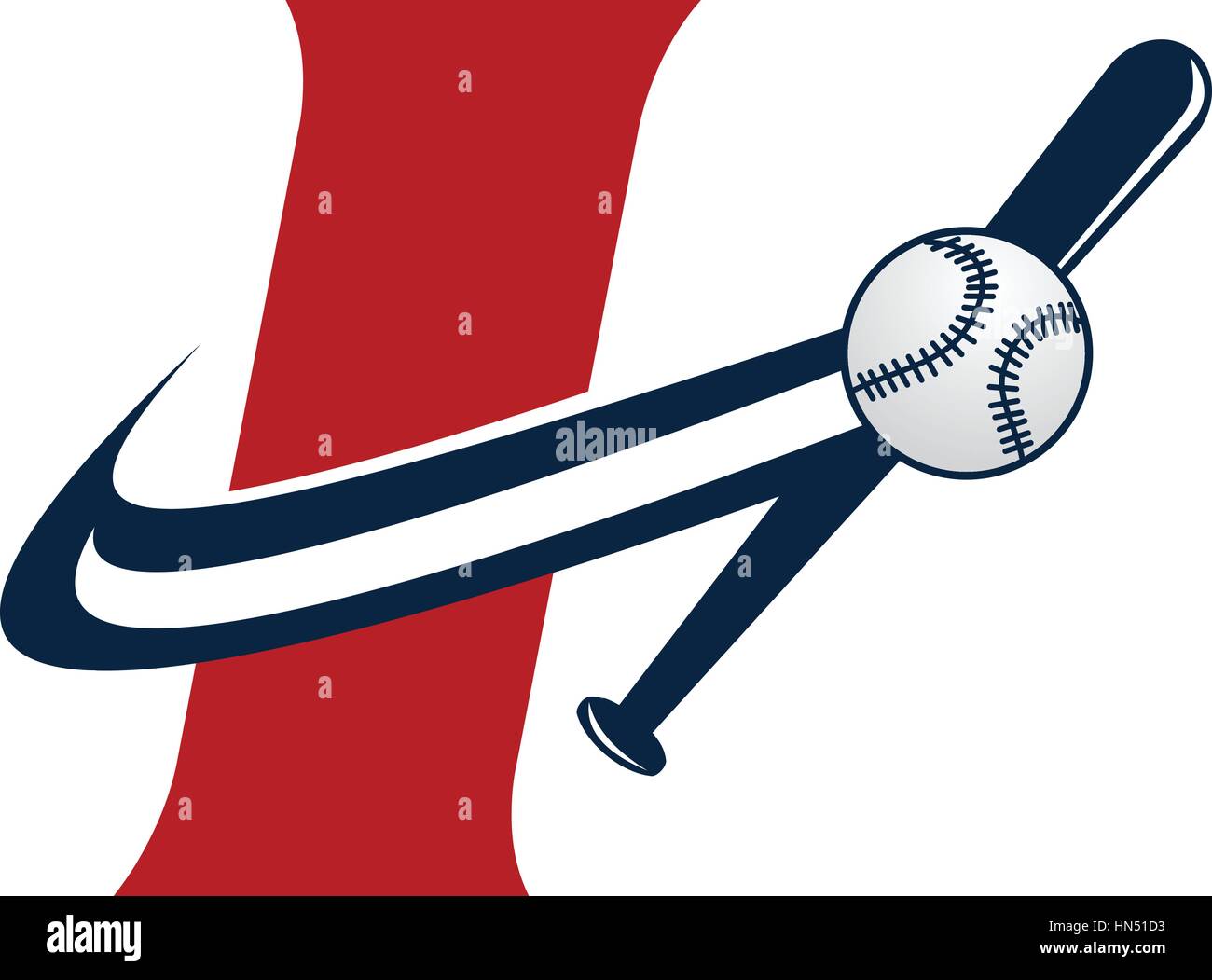 Base Ball Letter I Stock Vector Image & Art - Alamy