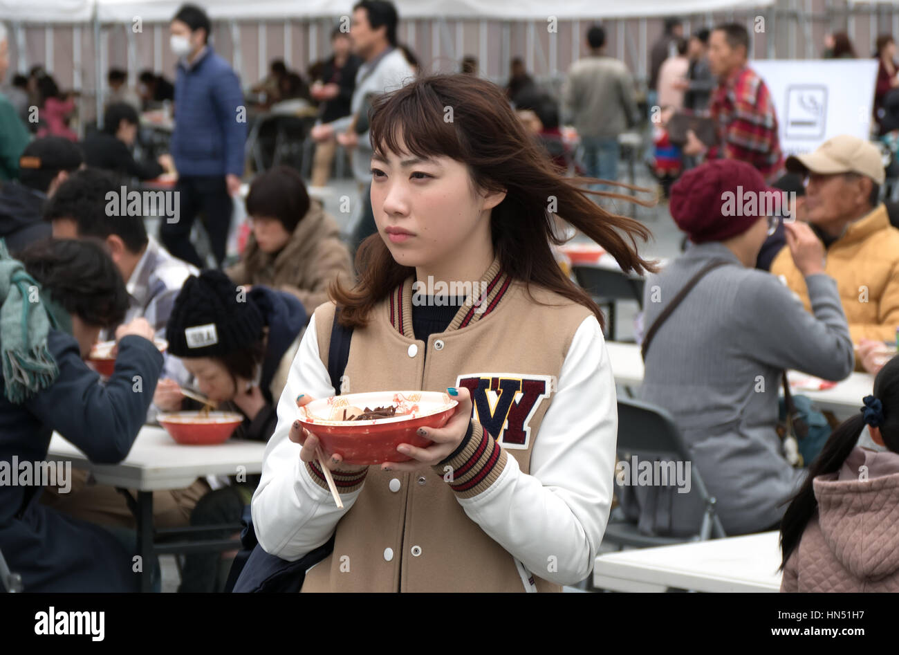 Asian family eating noodles hi-res stock photography and images - Alamy