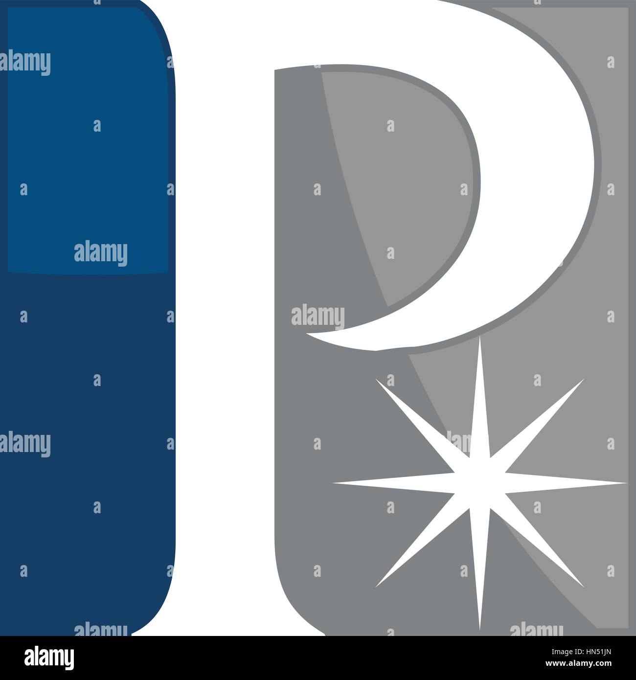 Star Swoosh Letter P Stock Vector Image & Art - Alamy