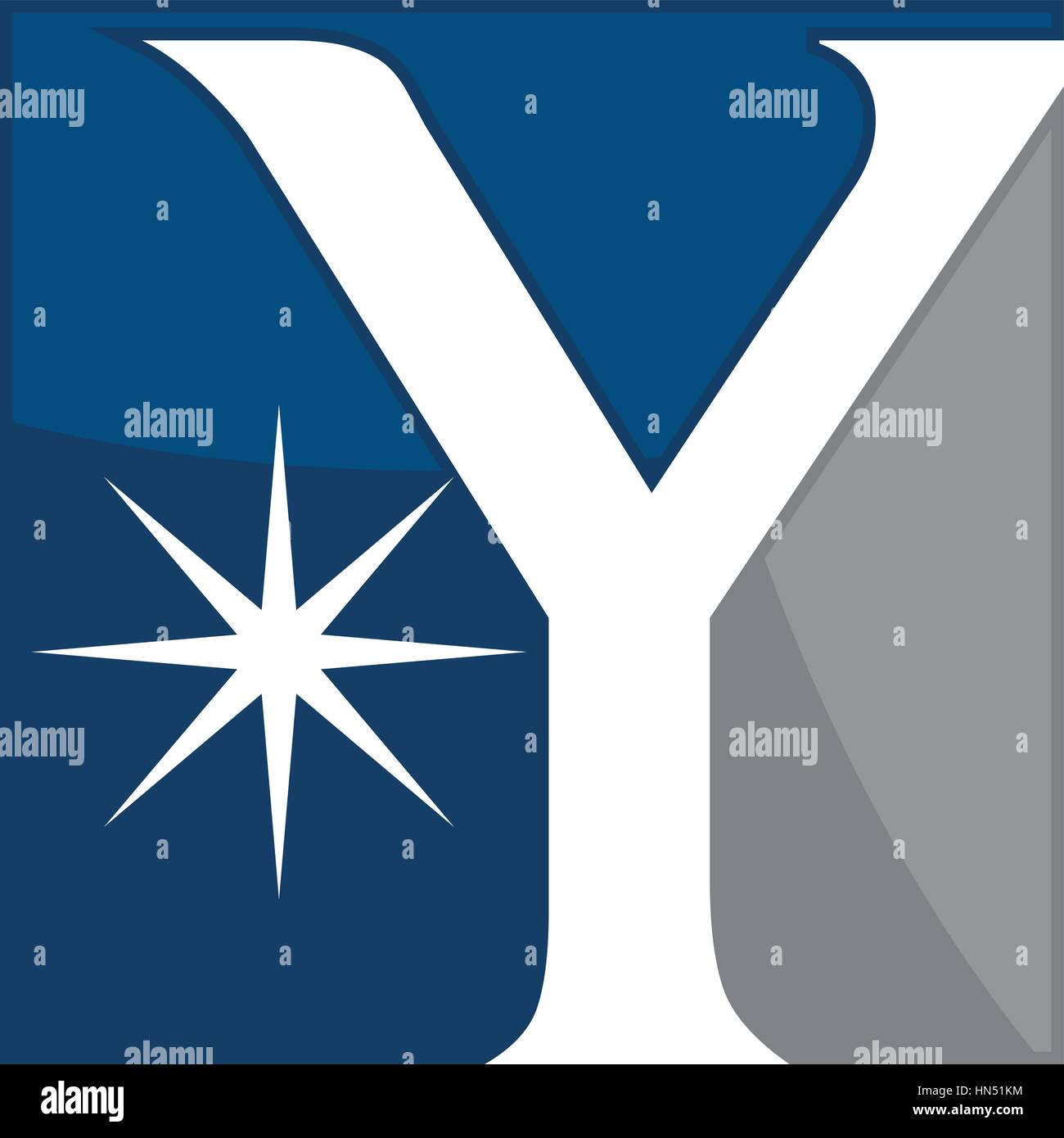 Star Swoosh Letter Y Stock Vector Image & Art - Alamy