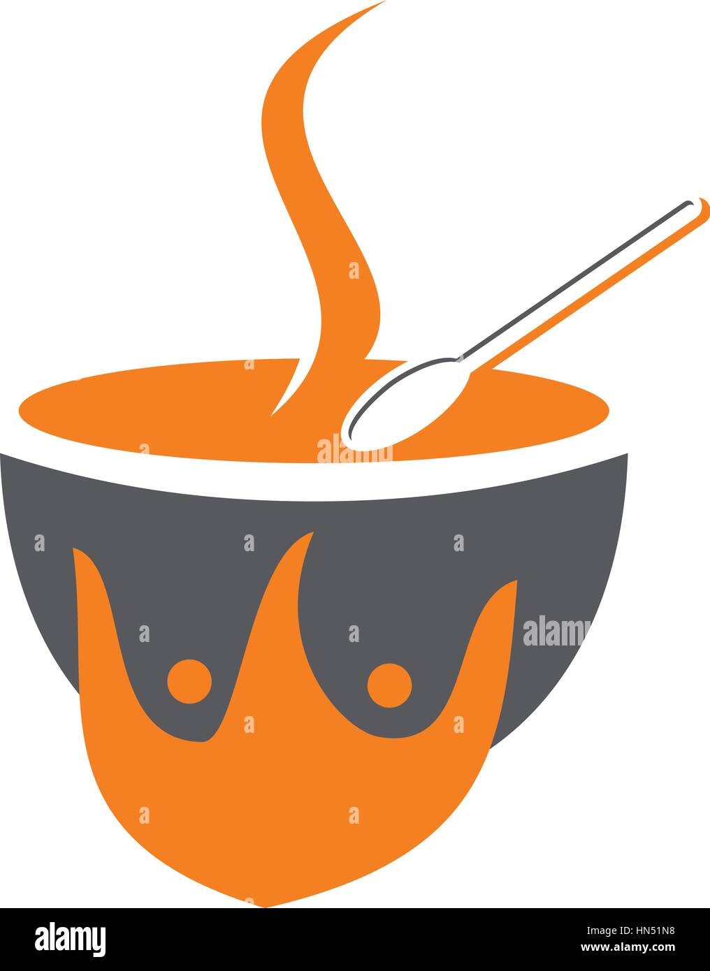 Cup Spoon Community Stock Vector Image & Art - Alamy