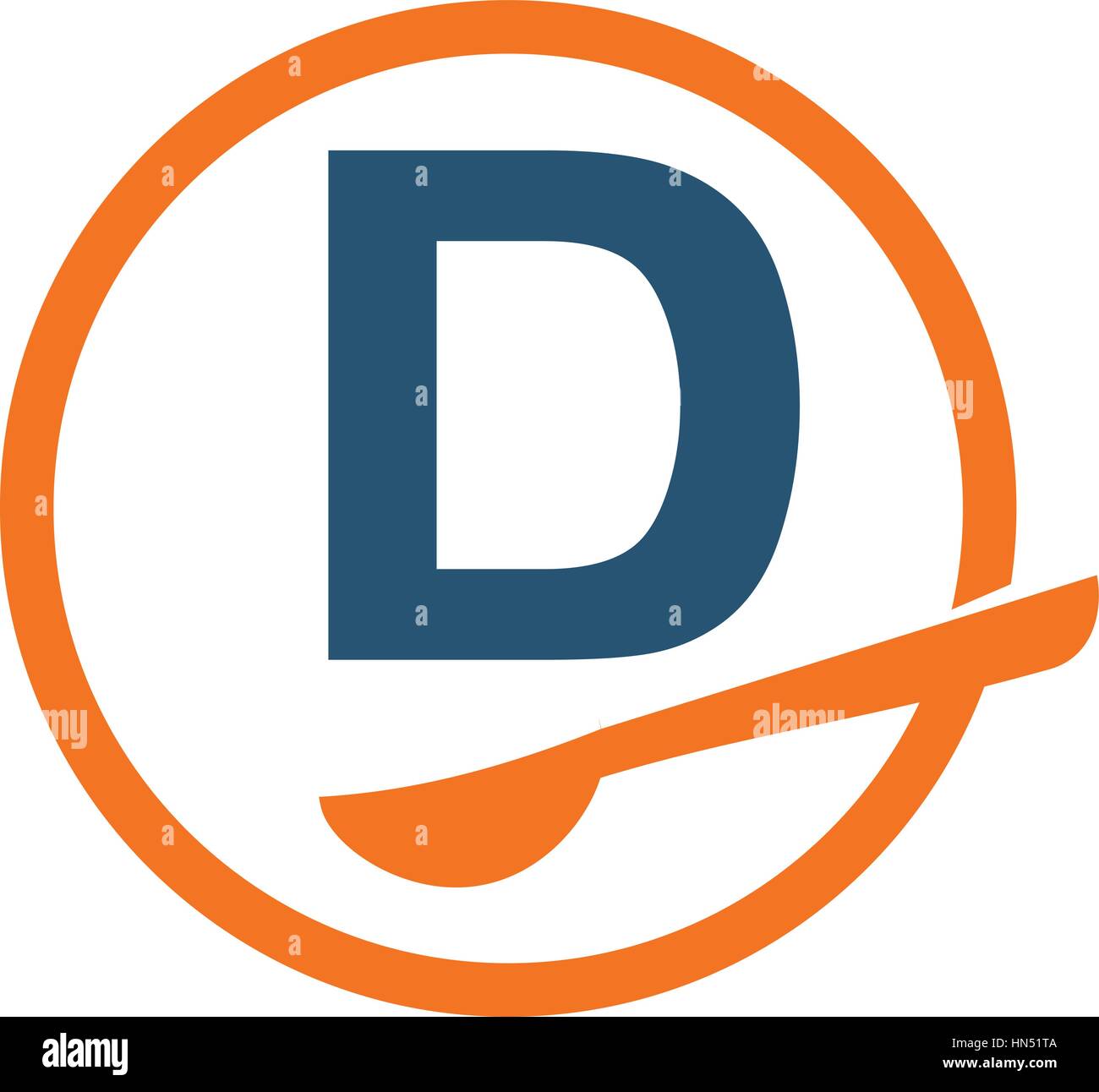 Restaurant Letter D Stock Vector Image & Art - Alamy