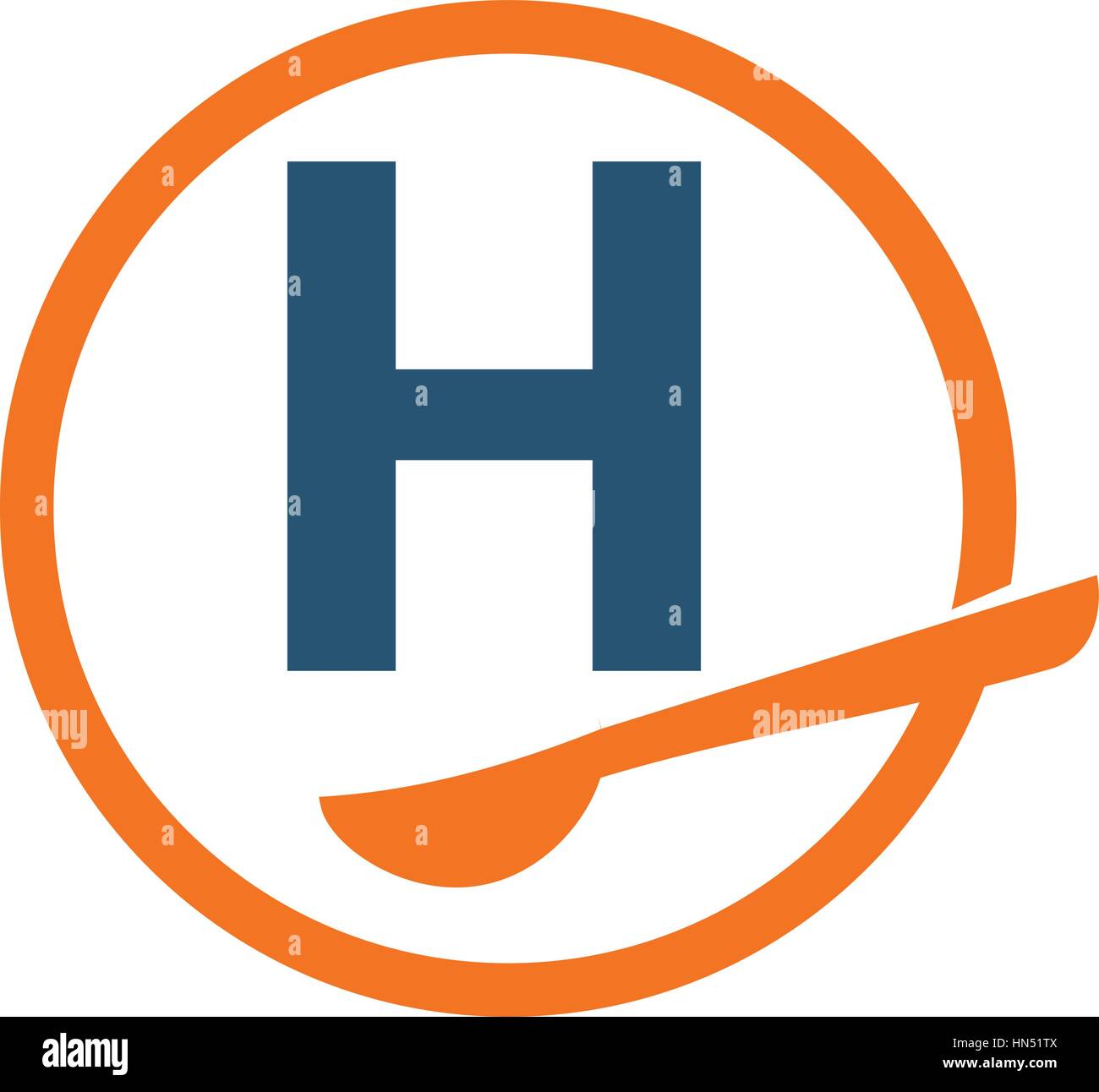 Restaurant Letter H Stock Vector Image & Art - Alamy