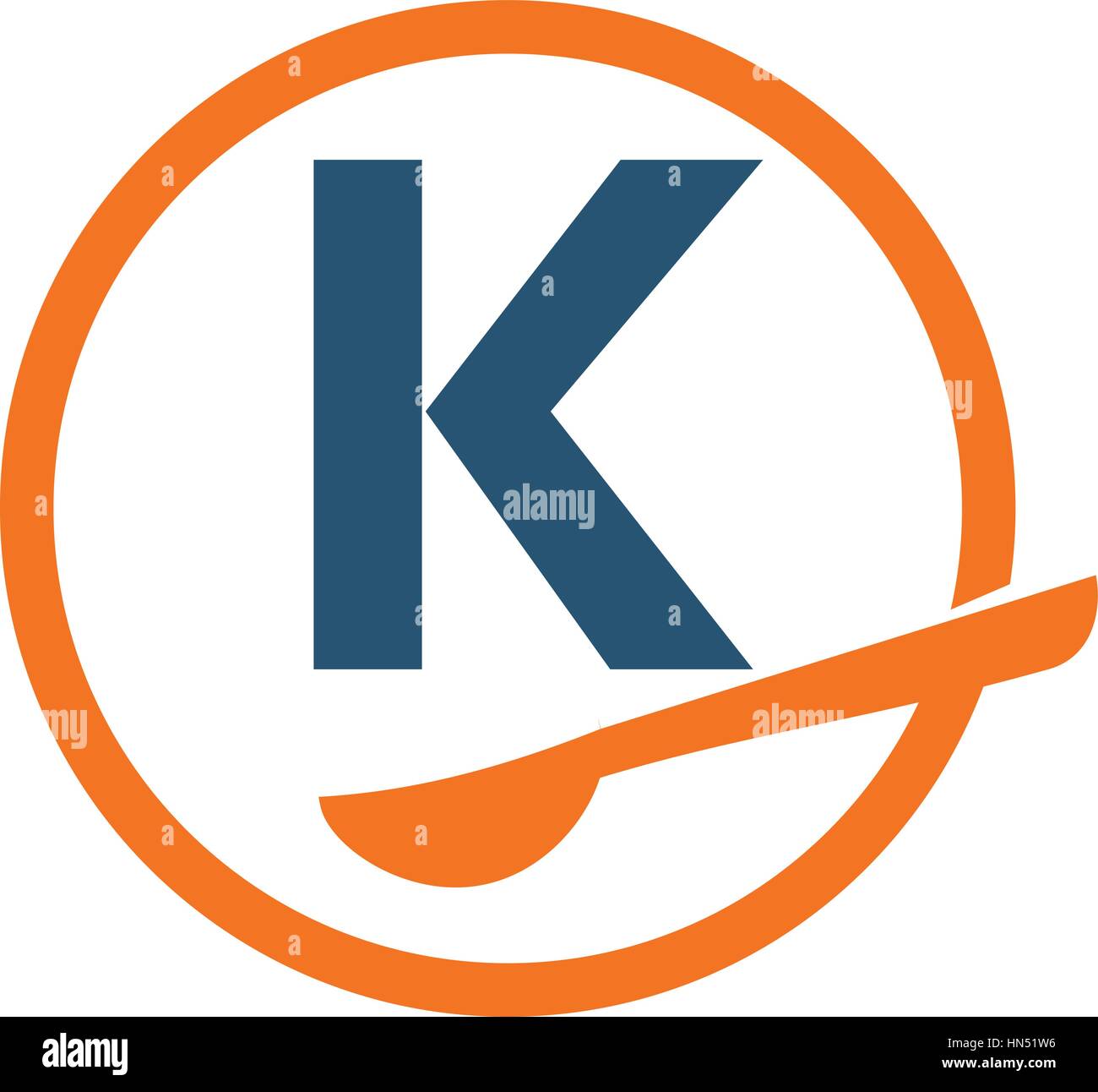 Restaurant Letter K Stock Vector Image & Art - Alamy