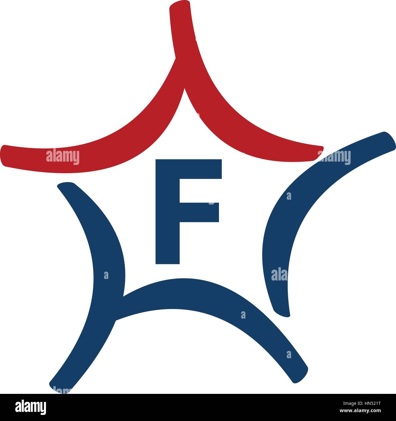 Star Letter F Stock Vector Image & Art - Alamy