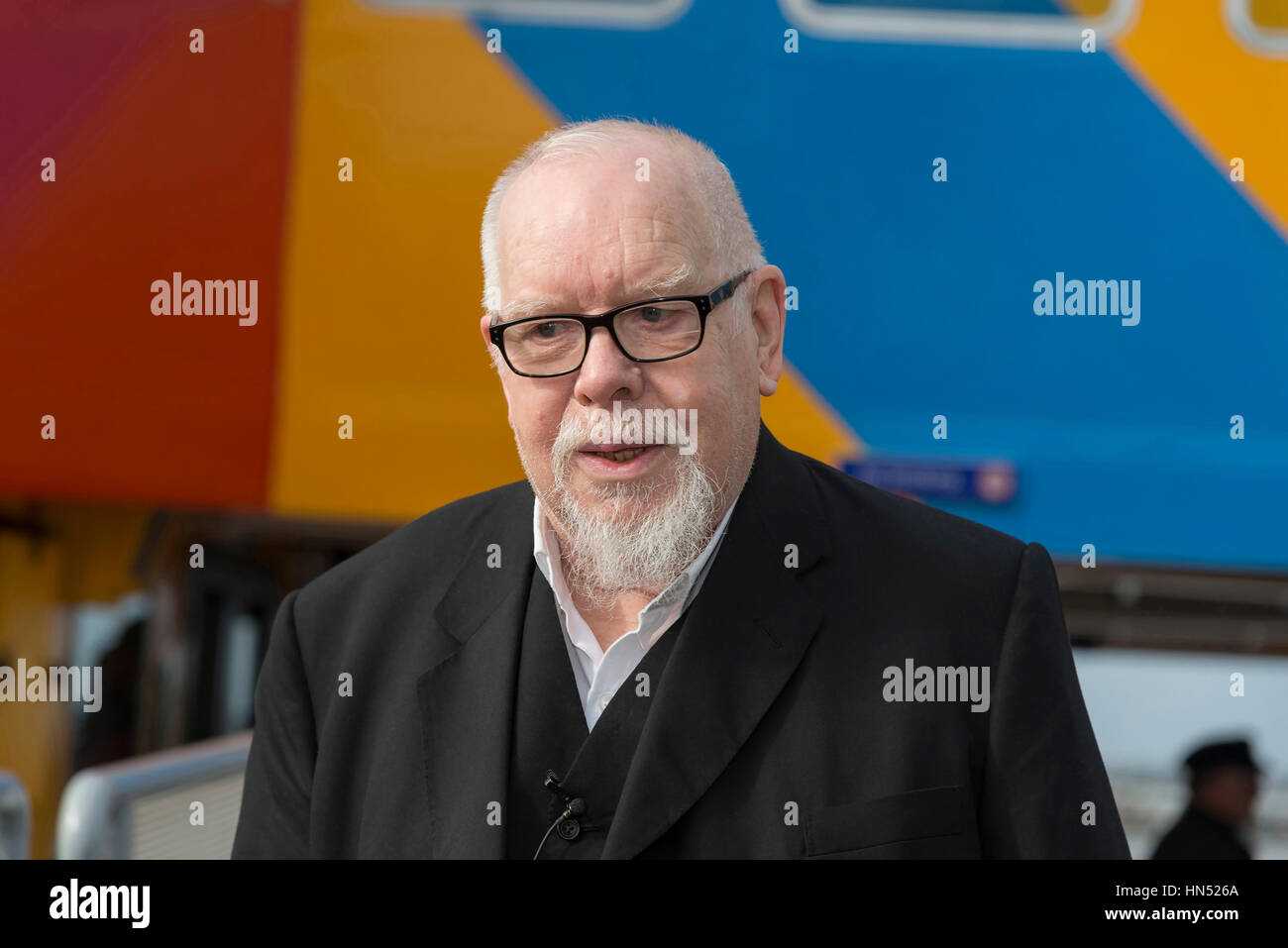 Sir Peter Blake the artist, famous for designing the cover of the ...