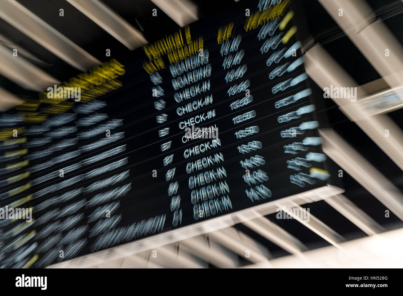 Check in board hi-res stock photography and images - Alamy
