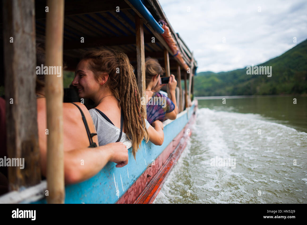 Boat travelers hi-res stock photography and images - Alamy