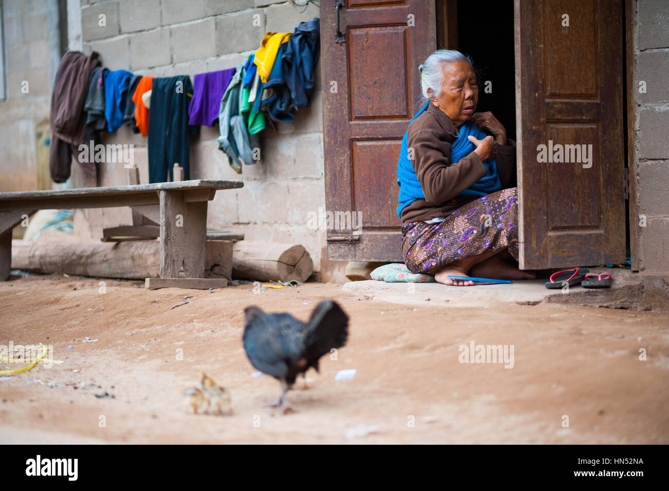 People in laos hi-res stock photography and images - Alamy