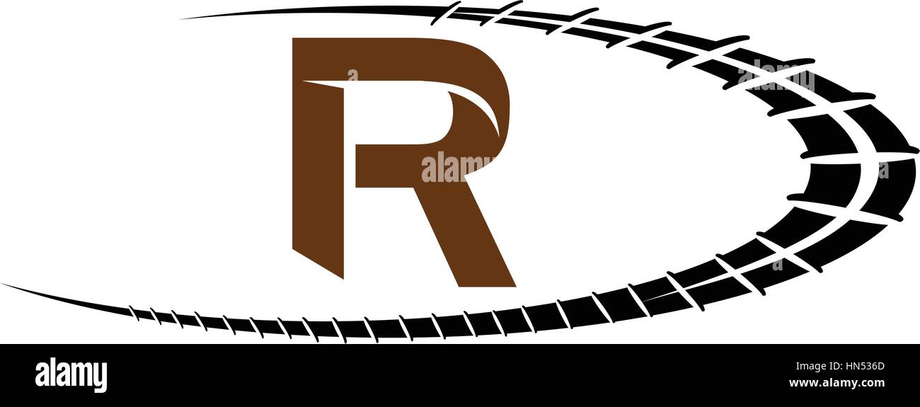 Steel Supply Initial R Stock Vector Image & Art - Alamy