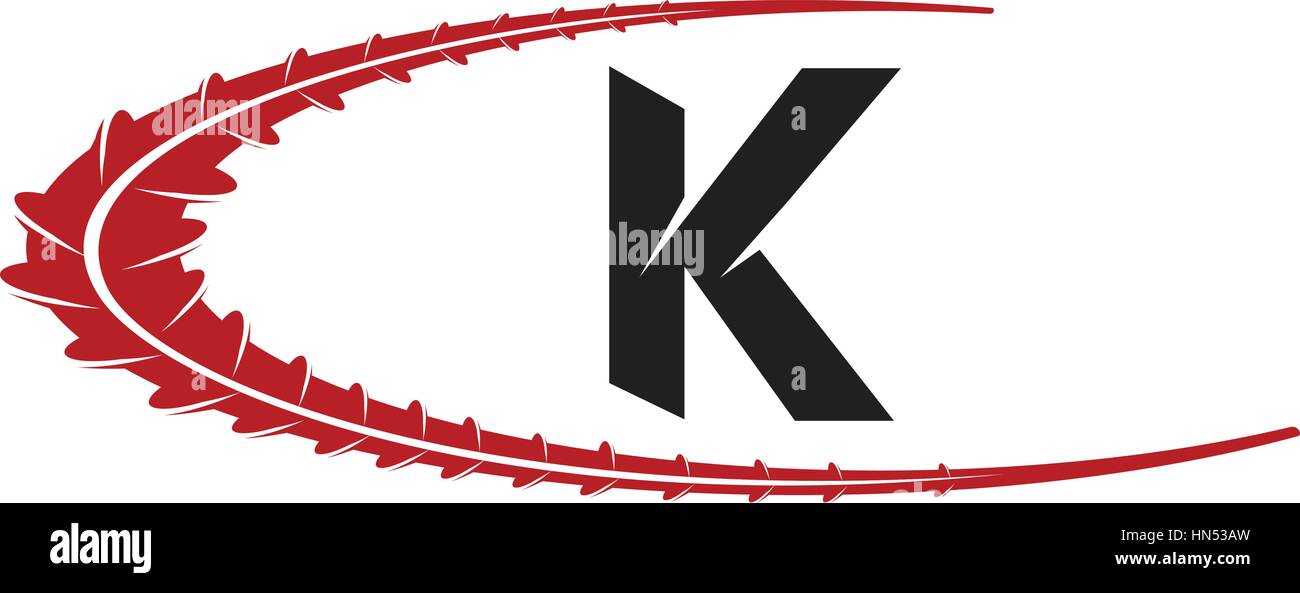 Steel Supply Initial K Stock Vector Image & Art - Alamy