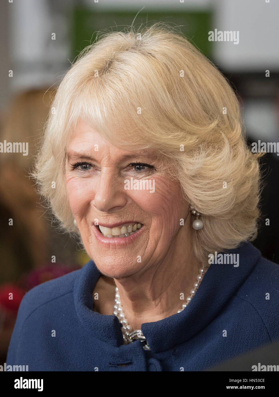 The Duchess of Cornwall at Emmaus Hull and East Riding during a visit ...