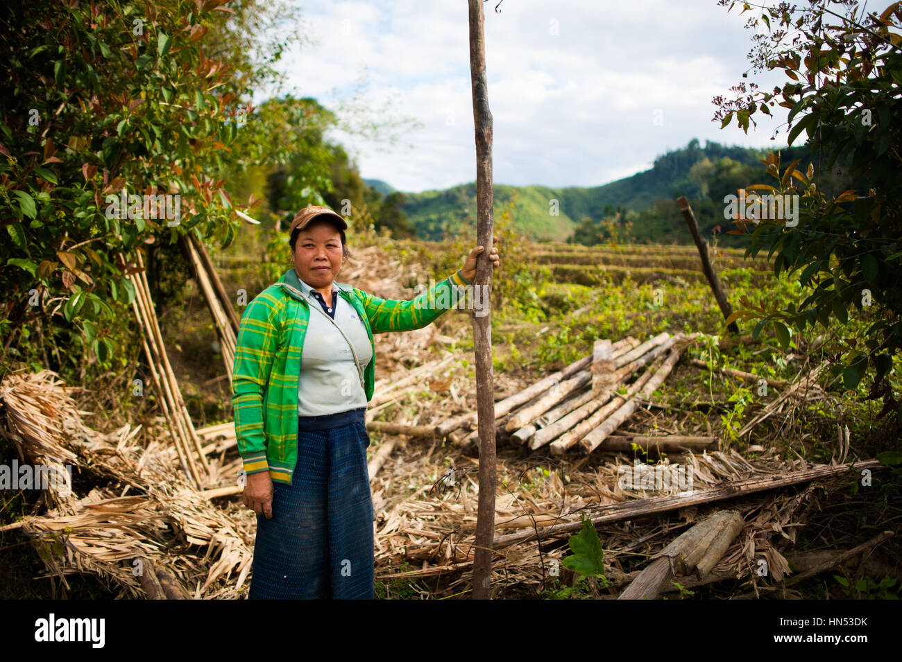 Rural thai people hi-res stock photography and images - Alamy