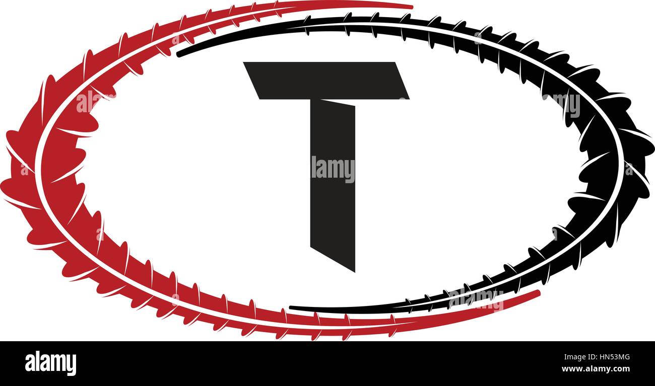 Steel Supply Initial T Stock Vector Image & Art - Alamy