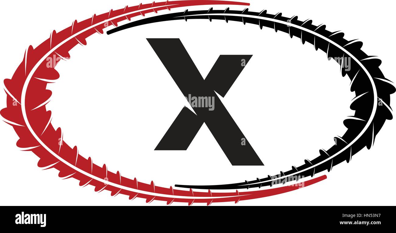 Steel Supply Initial X Stock Vector Image & Art - Alamy