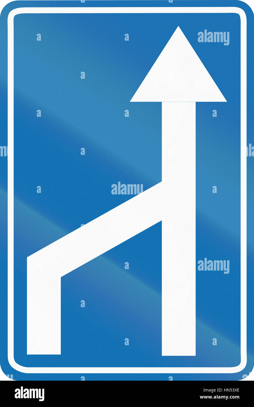 Merge ahead hi-res stock photography and images - Alamy