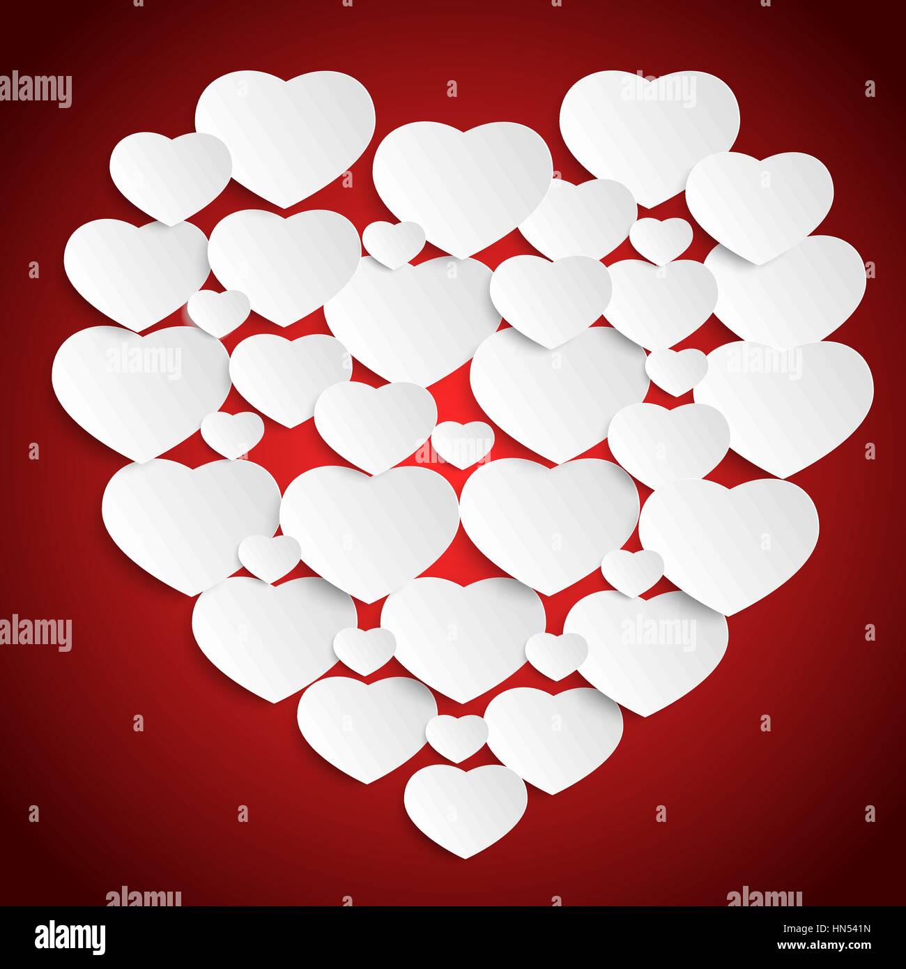 Romantic valentines day decoration paper Stock Vector Images - Alamy