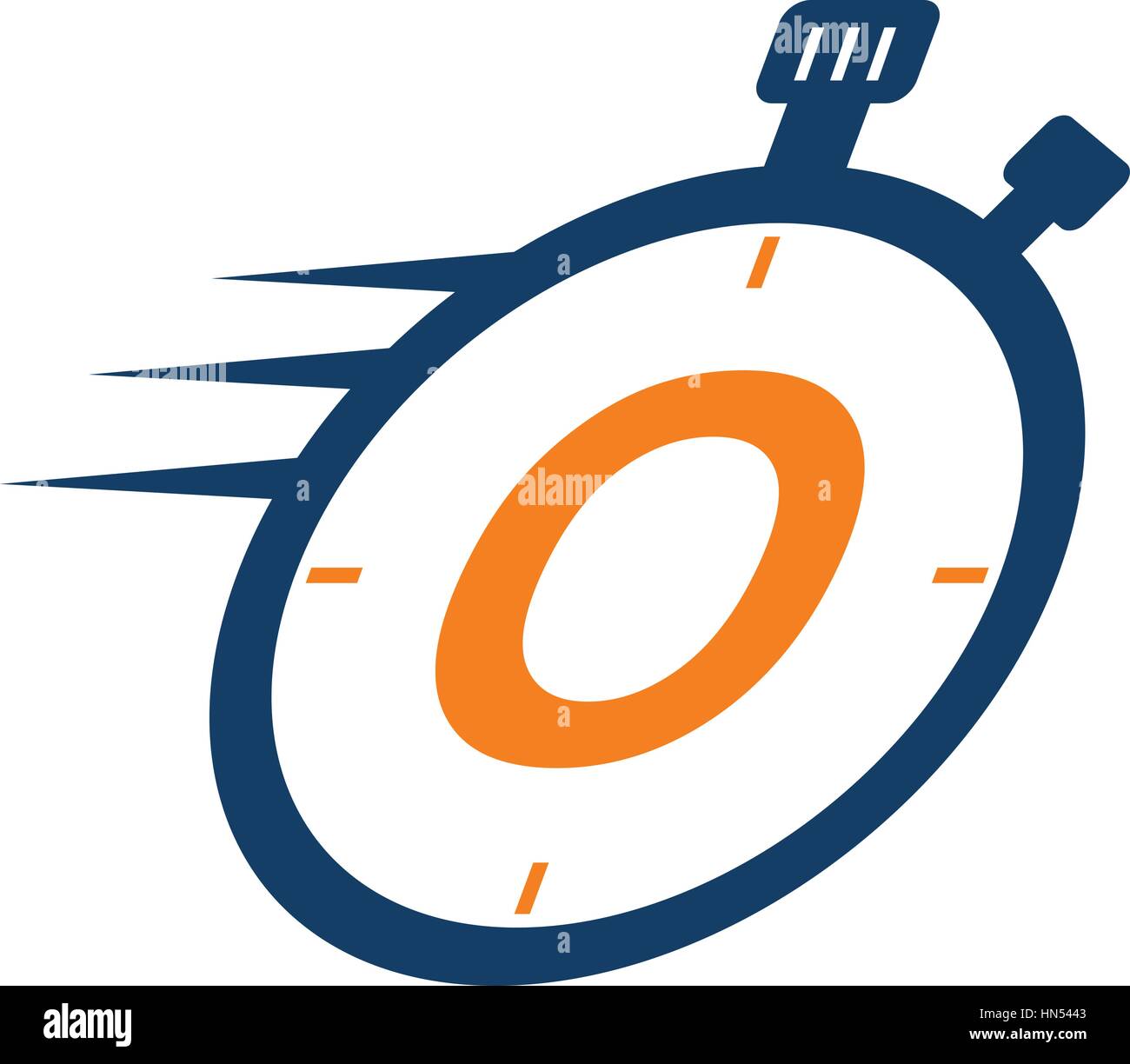Stopwatch Logo Letter O Stock Vector Image & Art - Alamy