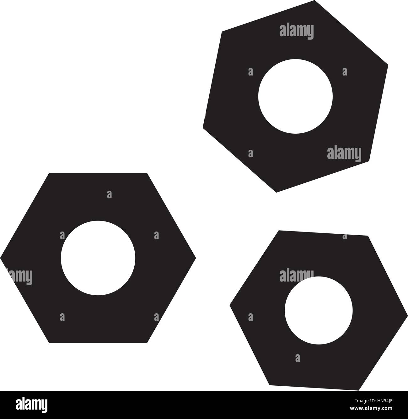 three gears icon image vector illustration design Stock Vector Image ...