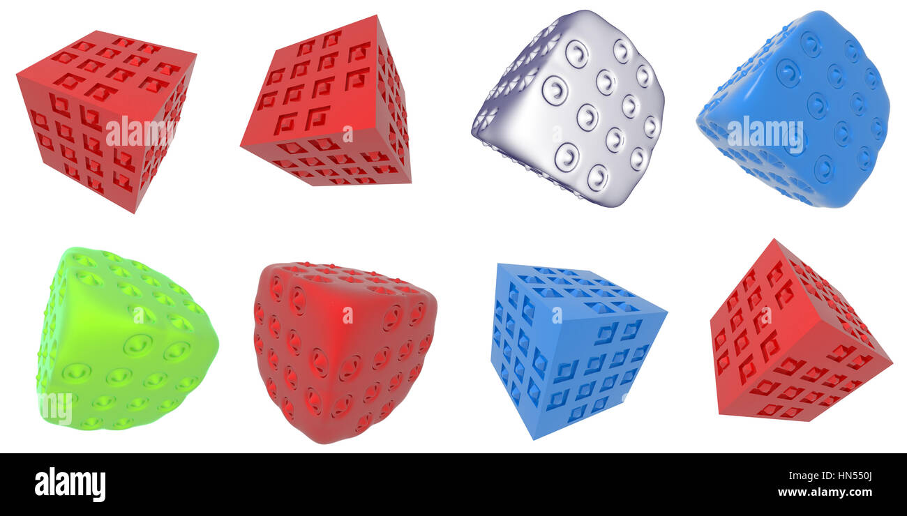 Cube illustration hi-res stock photography and images - Alamy