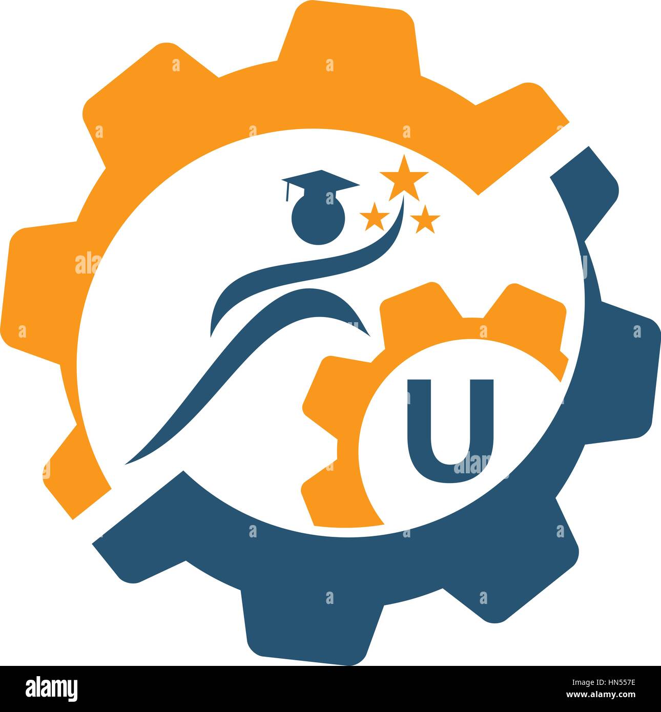U gear logo hi-res stock photography and images - Alamy