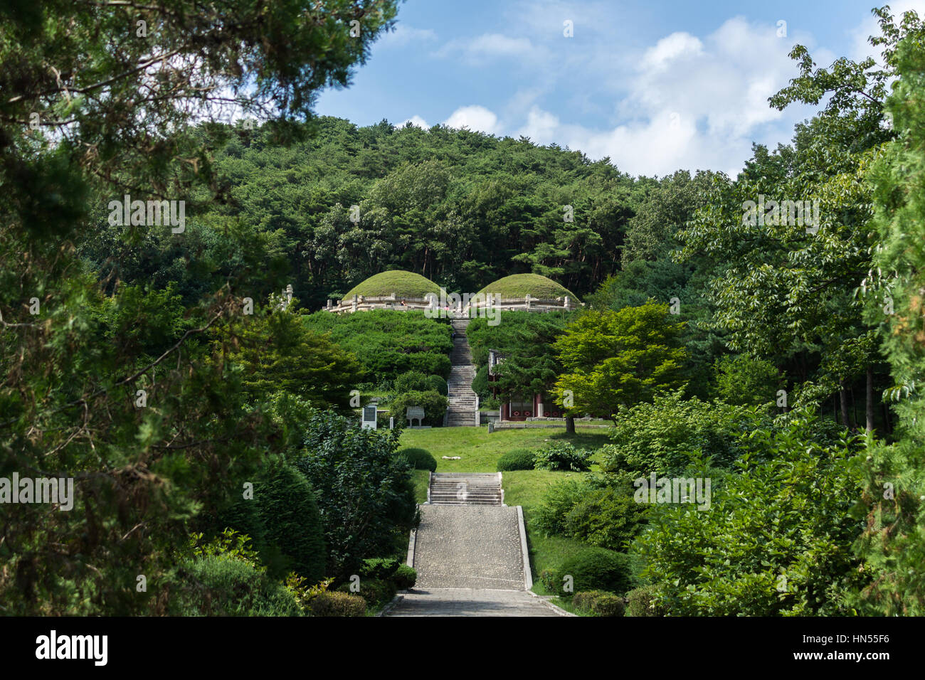 Tomb of King Kongmin, a 14th-century mausoleum located in Haeson-ri ...