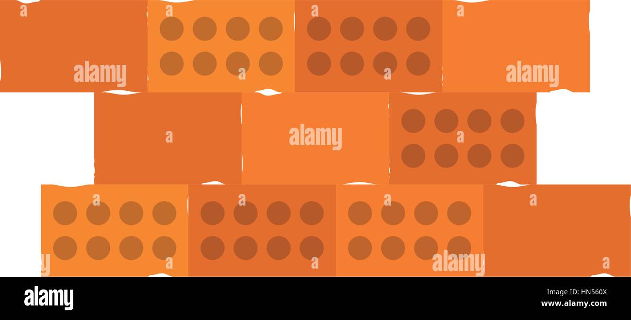 Construction bricks isolated icon vector illustration graphic design ...