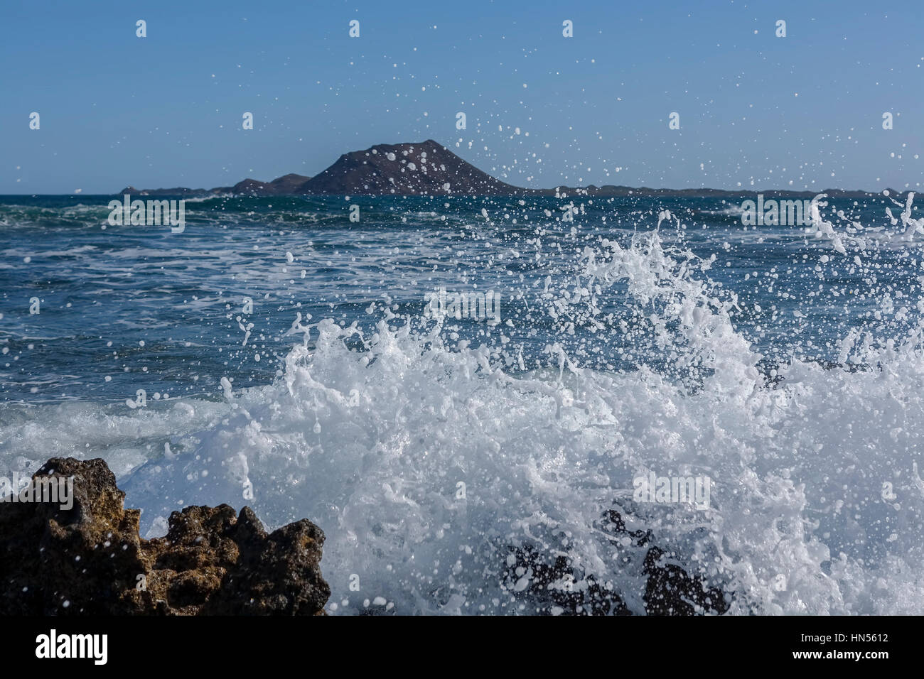 Sea wave for background Stock Photo - Alamy