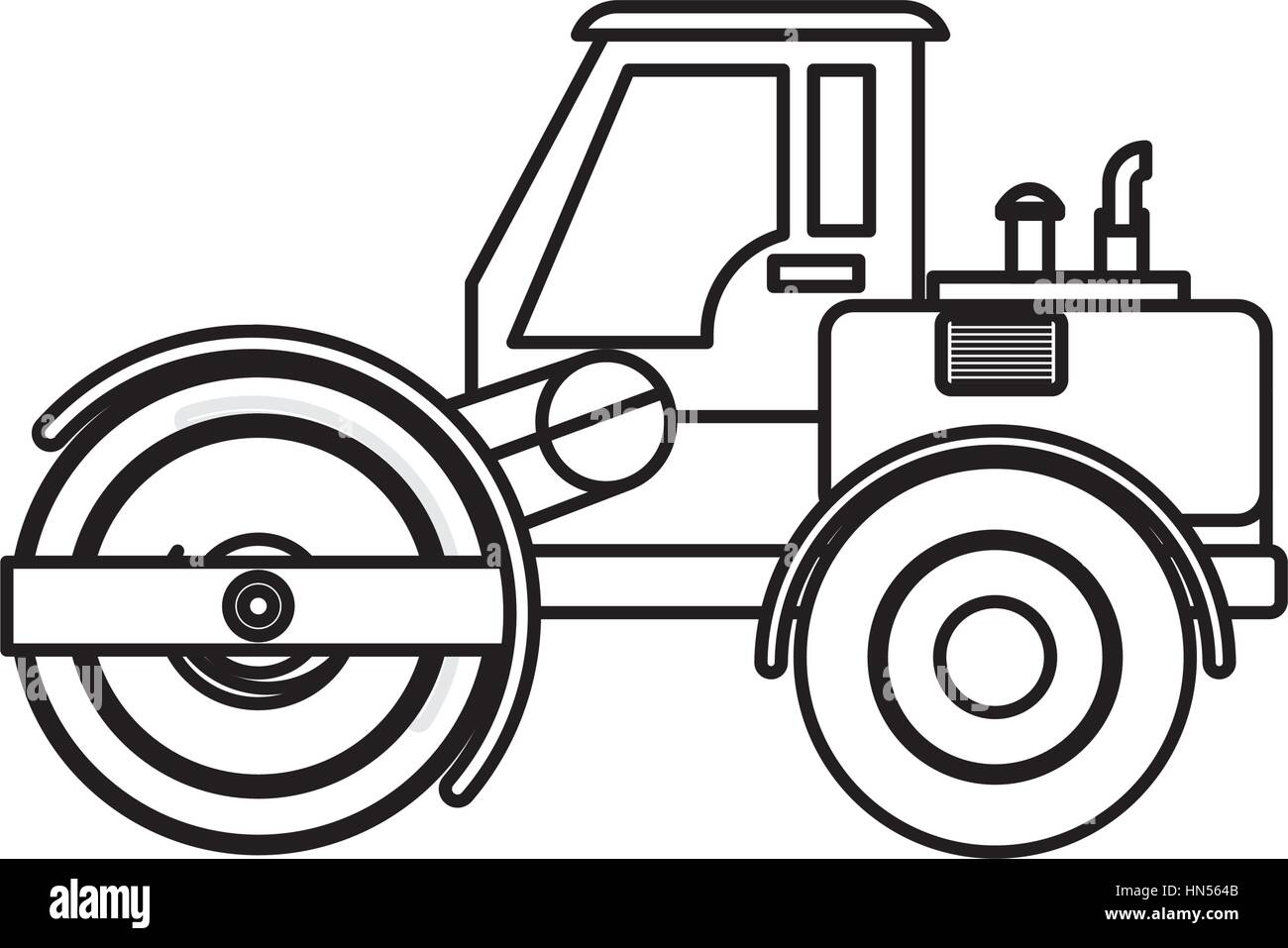 Loading gravel Stock Vector Images - Alamy