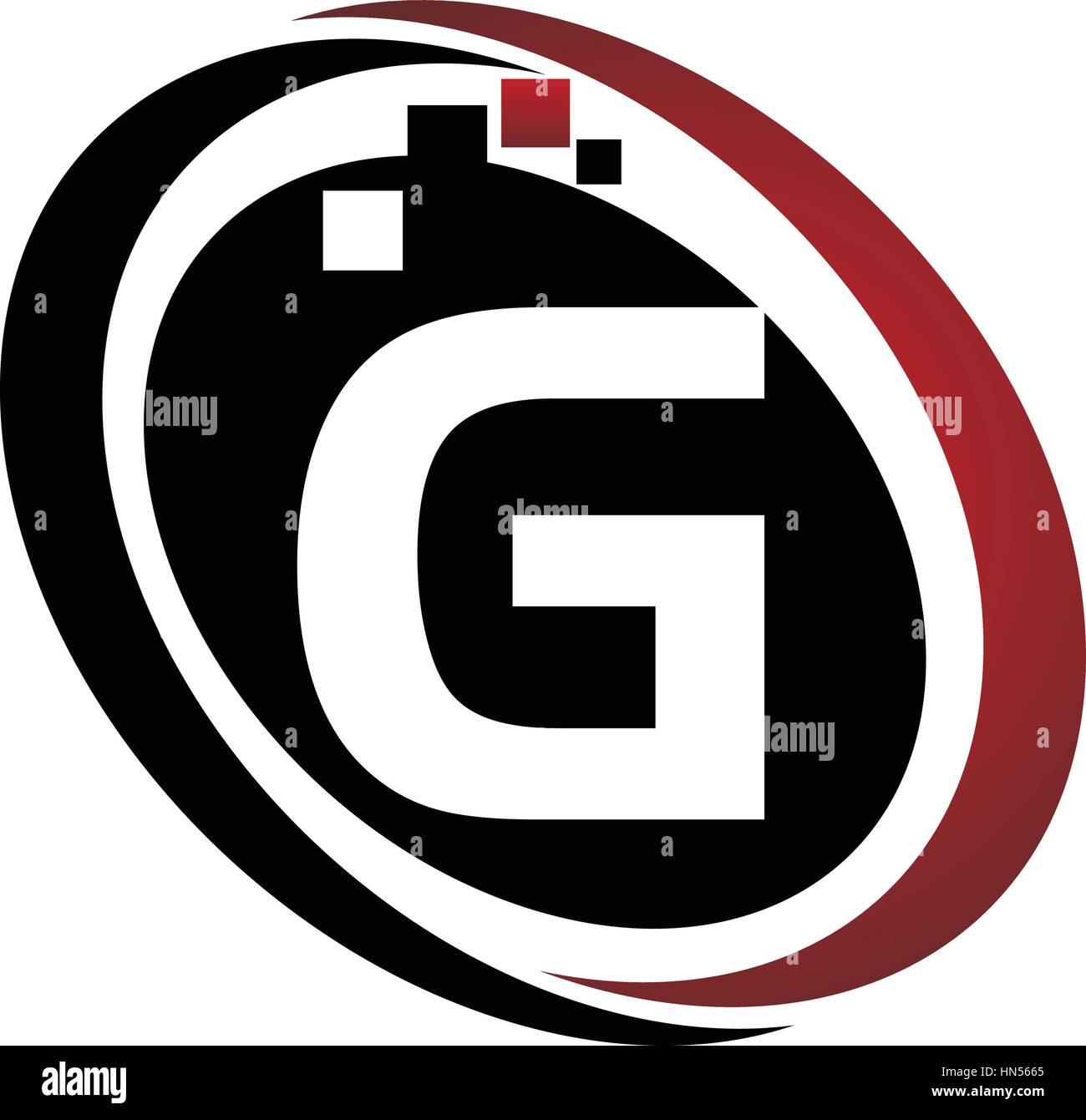 Technology Motion Synergy Initial G Stock Vector Image & Art - Alamy