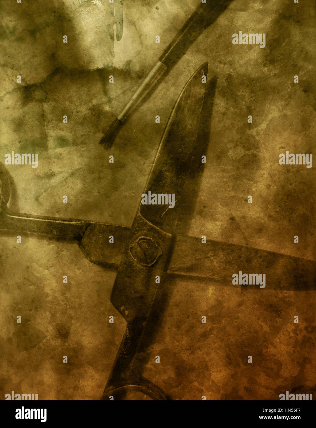 Scratch brush hi-res stock photography and images - Alamy